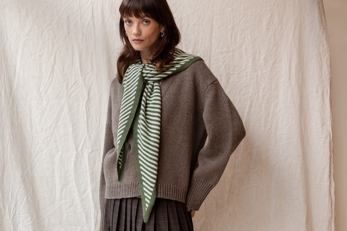 The Large Triangle Scarf – TBCo