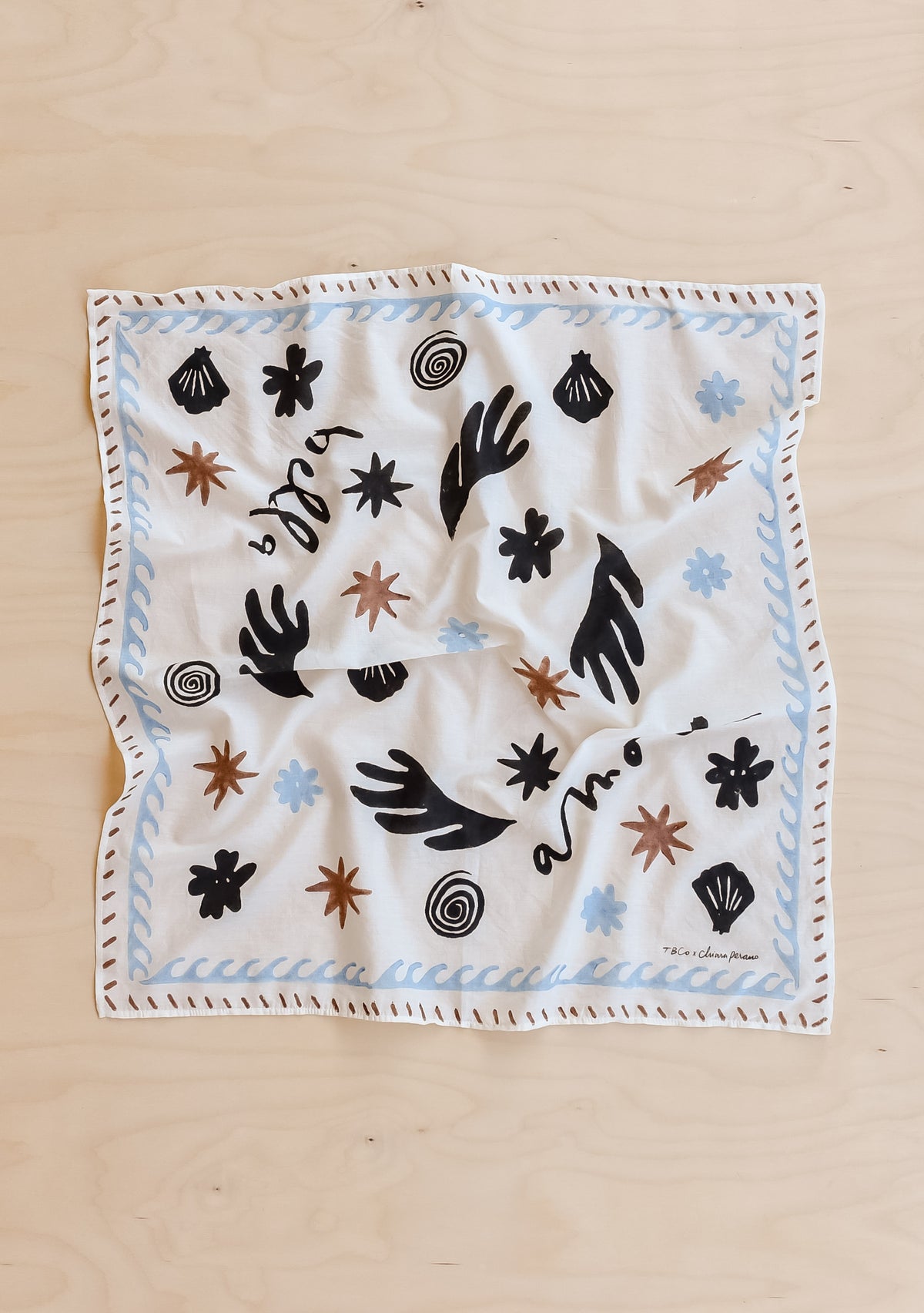 The Artist Series TBCo x Chiara Perano Cotton Scarf