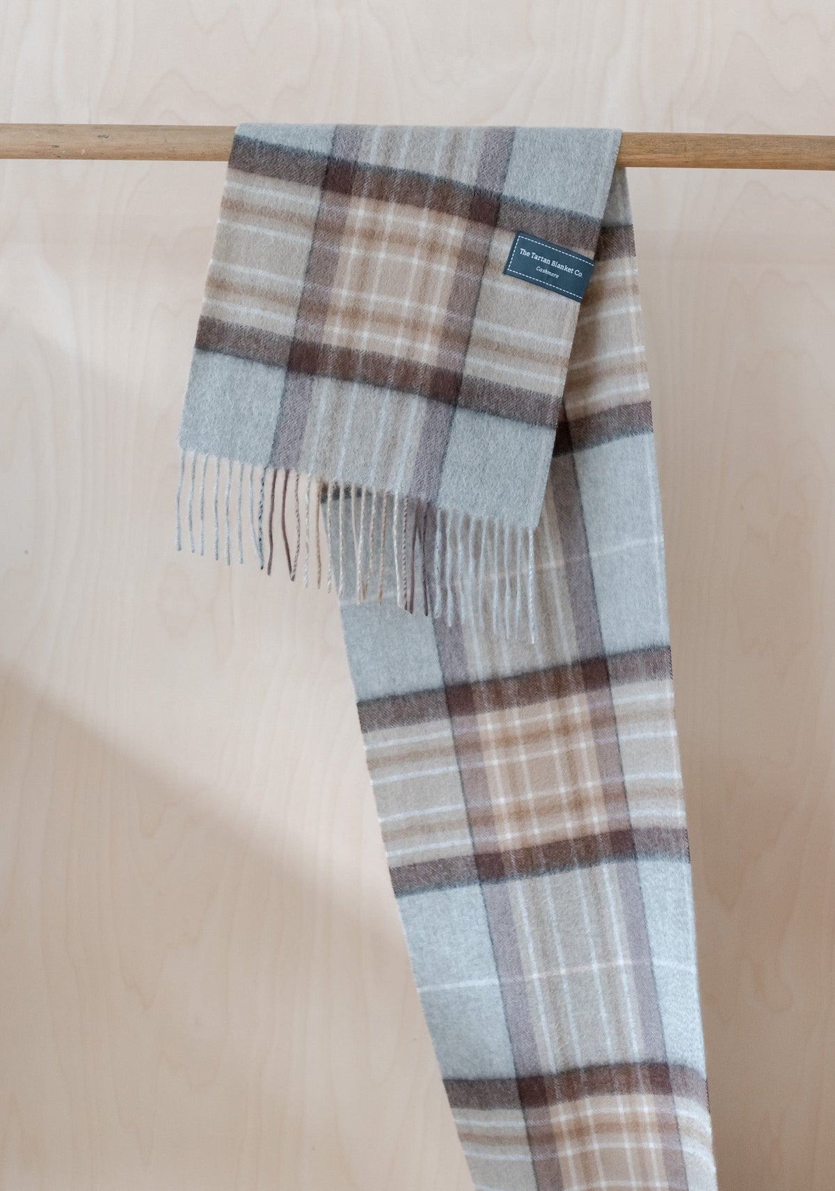 Cashmere Scarf in Mackellar Tartan – TBCo